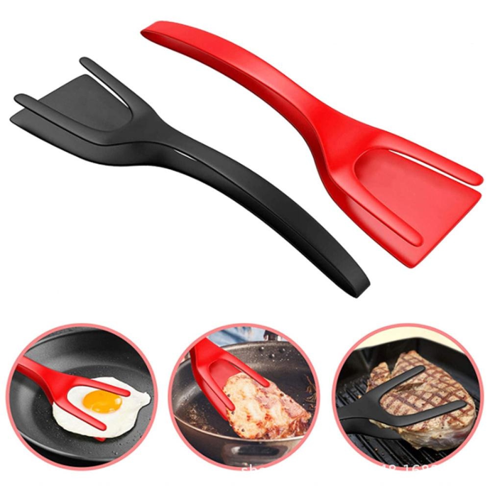 2-in-1 Multifunctional Non-stick Food Clamp for Frying Eggs, Turner ...