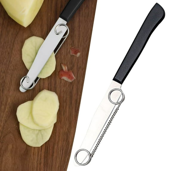 2 in 1 Multifunctional Peeler with Removable Spring, Kitchen Household ...