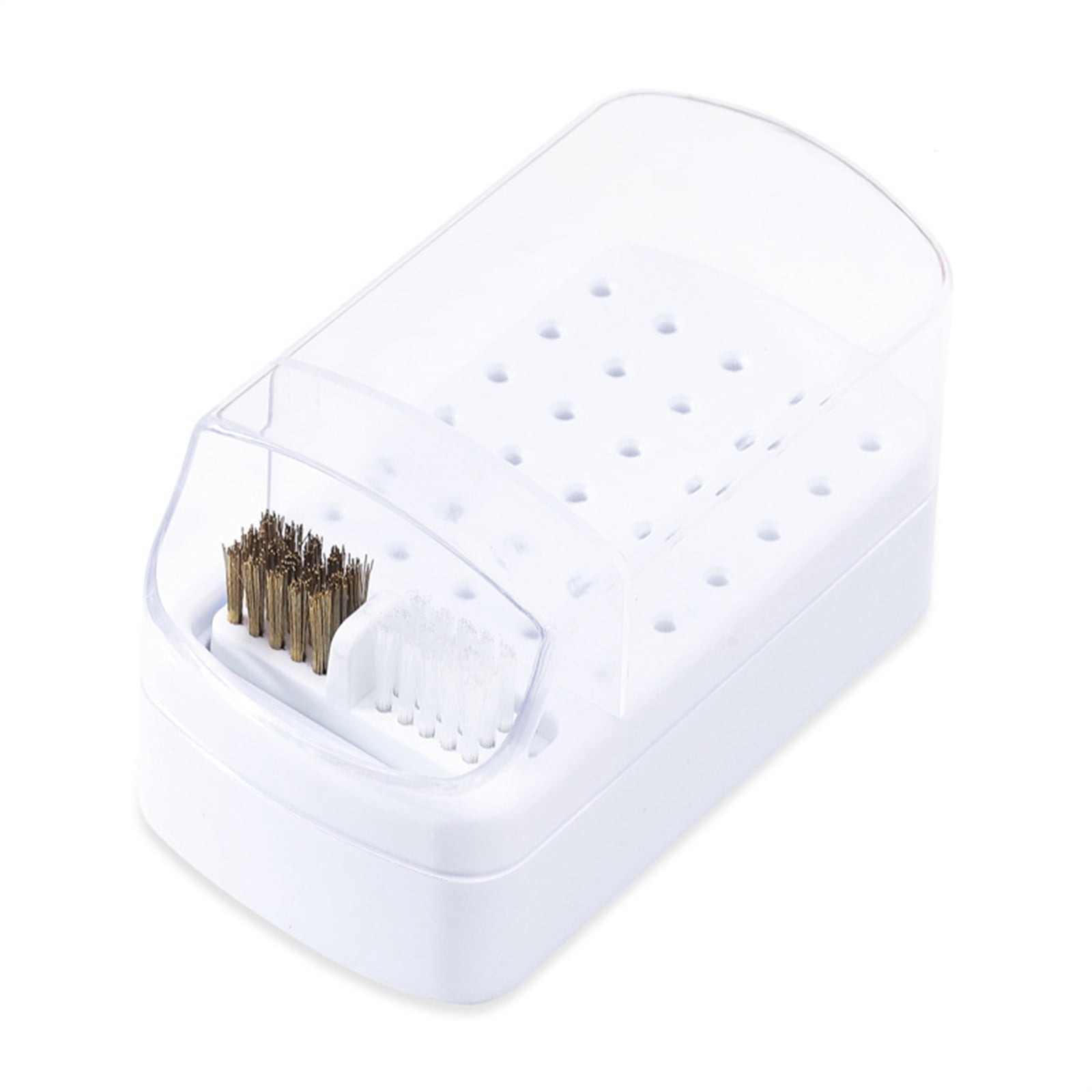 2 in 1 Nail Polish Head Organizer Clean Storage Nail Polish Head Case ...