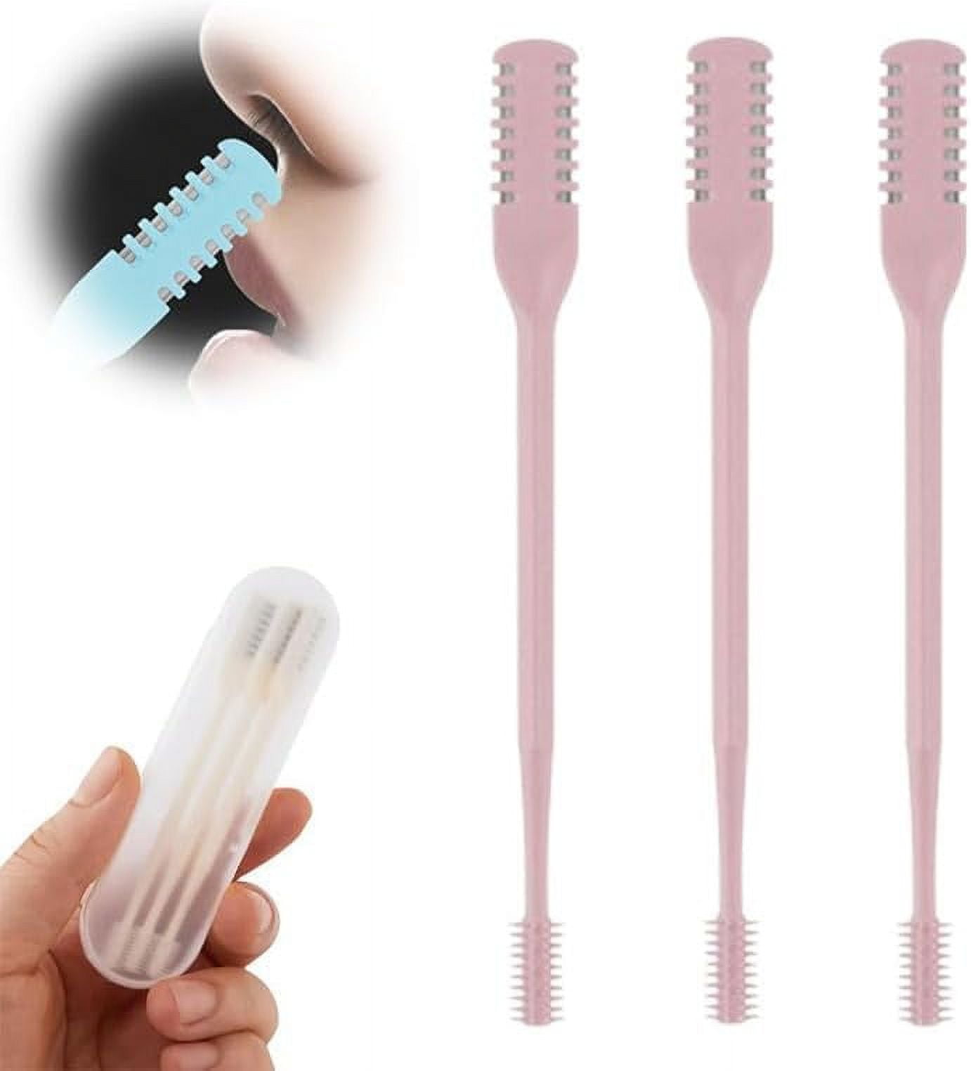 2-in-1 Nasal Hair Cutter, 2024 New Double Sided Nose Hair Knife, Nostril Hair Remover Tool ...