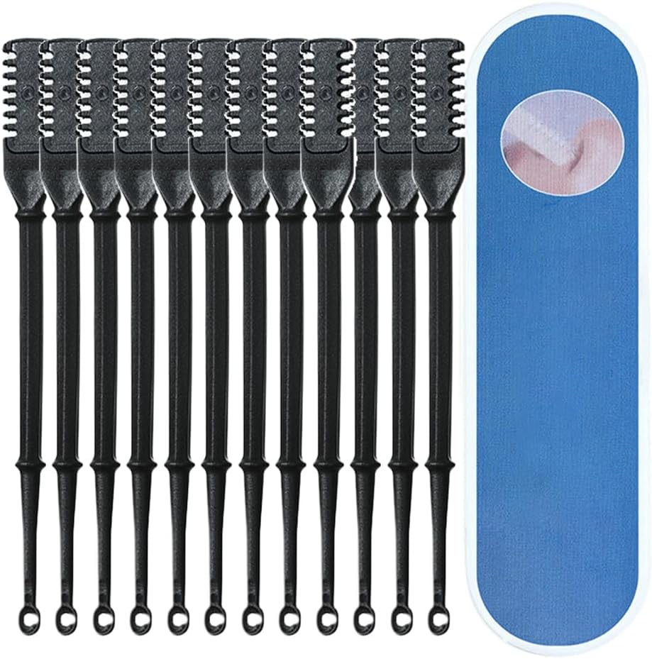 2-in-1 Nasal Hair Cutter, 2024 Newest Double Sided Nose Hair Knife ...