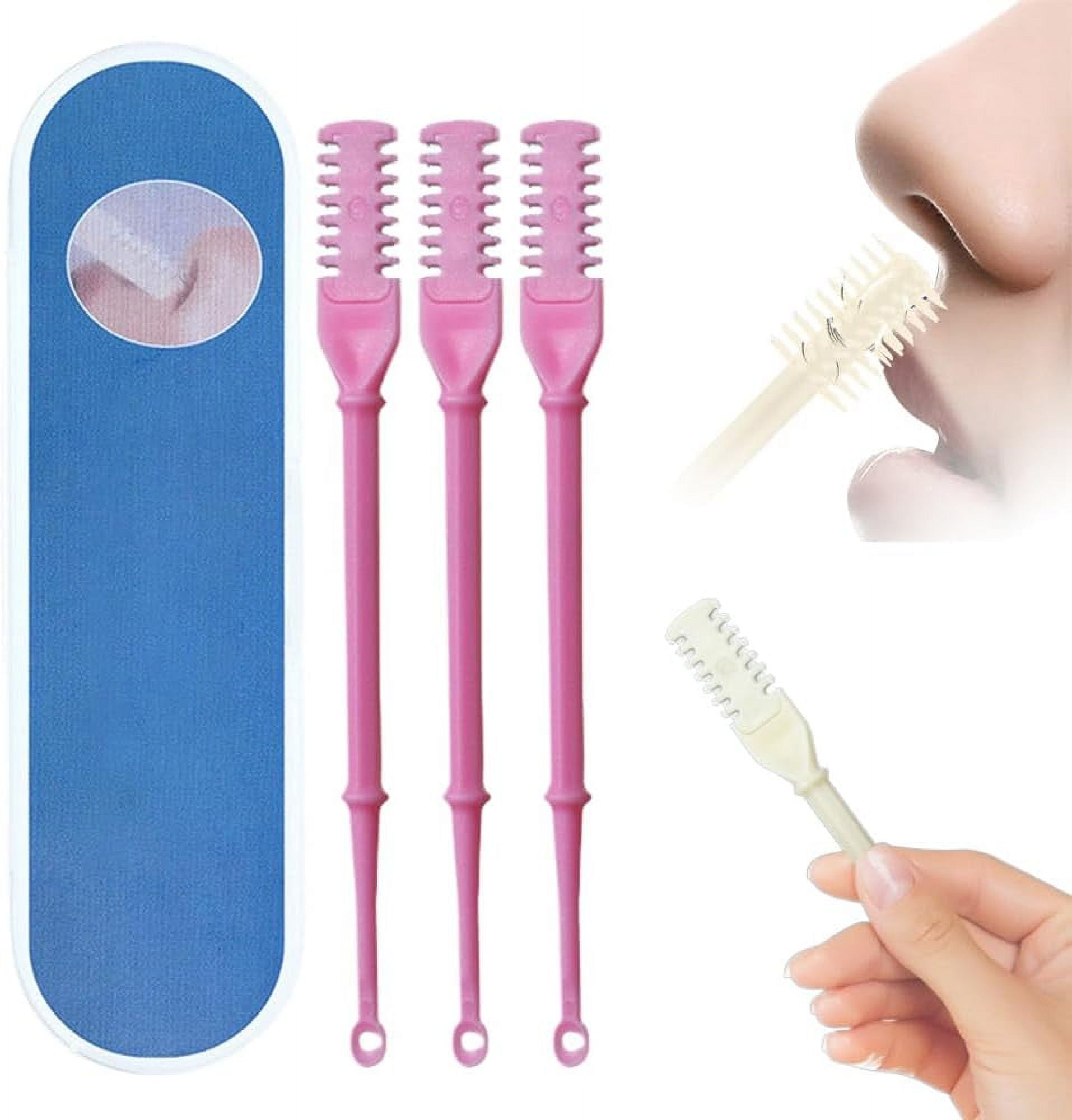 2-in-1 Nasal Hair Cutter, 2024 Newest Double Sided Nose Hair Knife ...