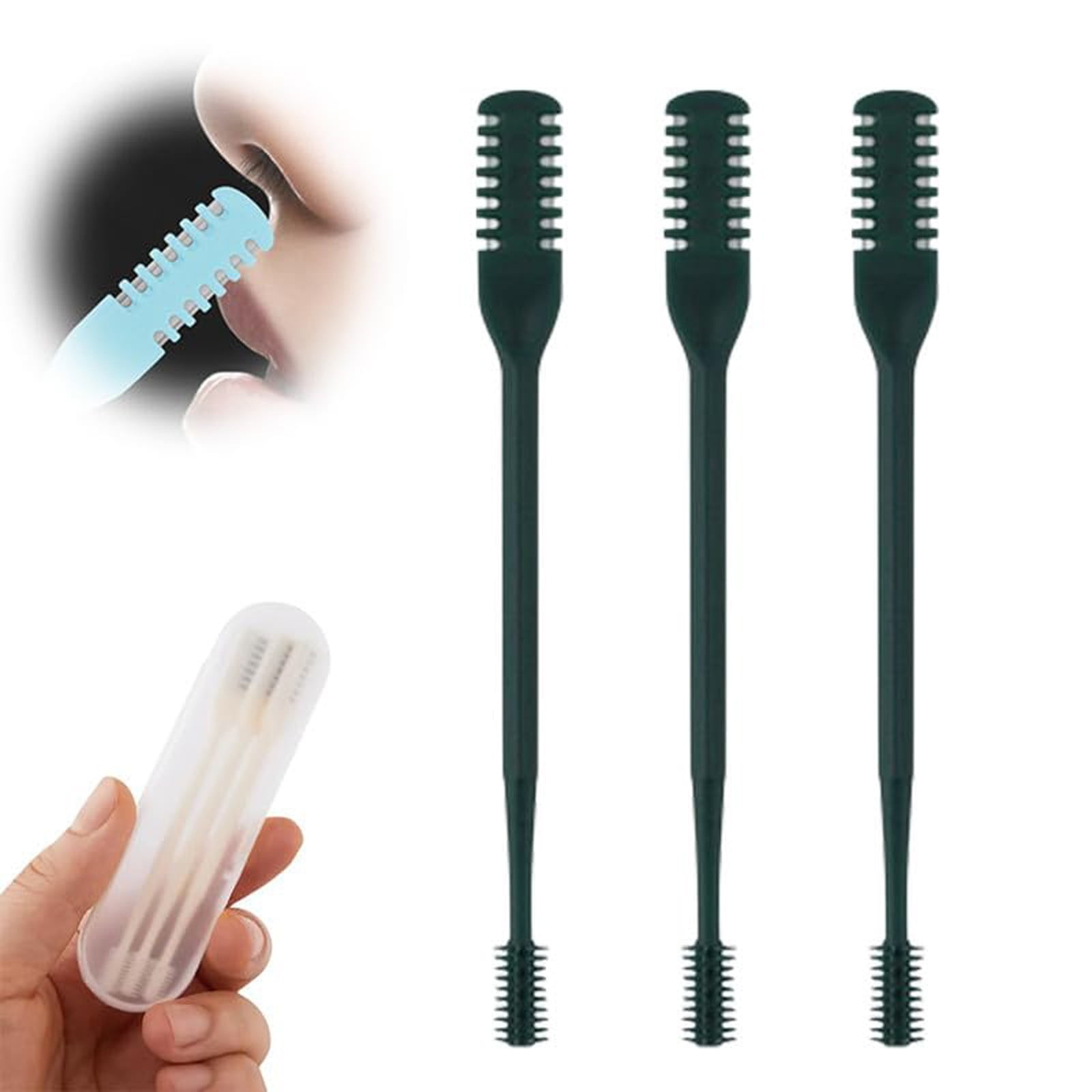 2-in-1 Nasal Hair Cutter, 2025 Double Sided Nose Hair Removal Kit, 3 ...