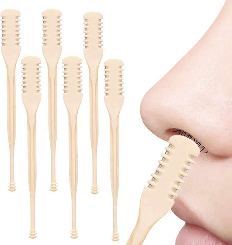 2-in-1 Nasal Hair Cutter, 2025 New 360 ° Rotating Manual Nose Hair ...