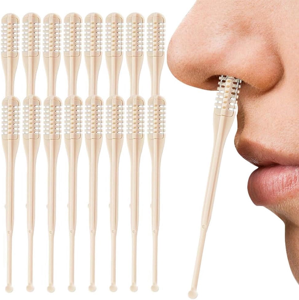 2-in-1 Nasal Hair Cutter, 2025 New Double Head Nose Hair Knife Ear ...