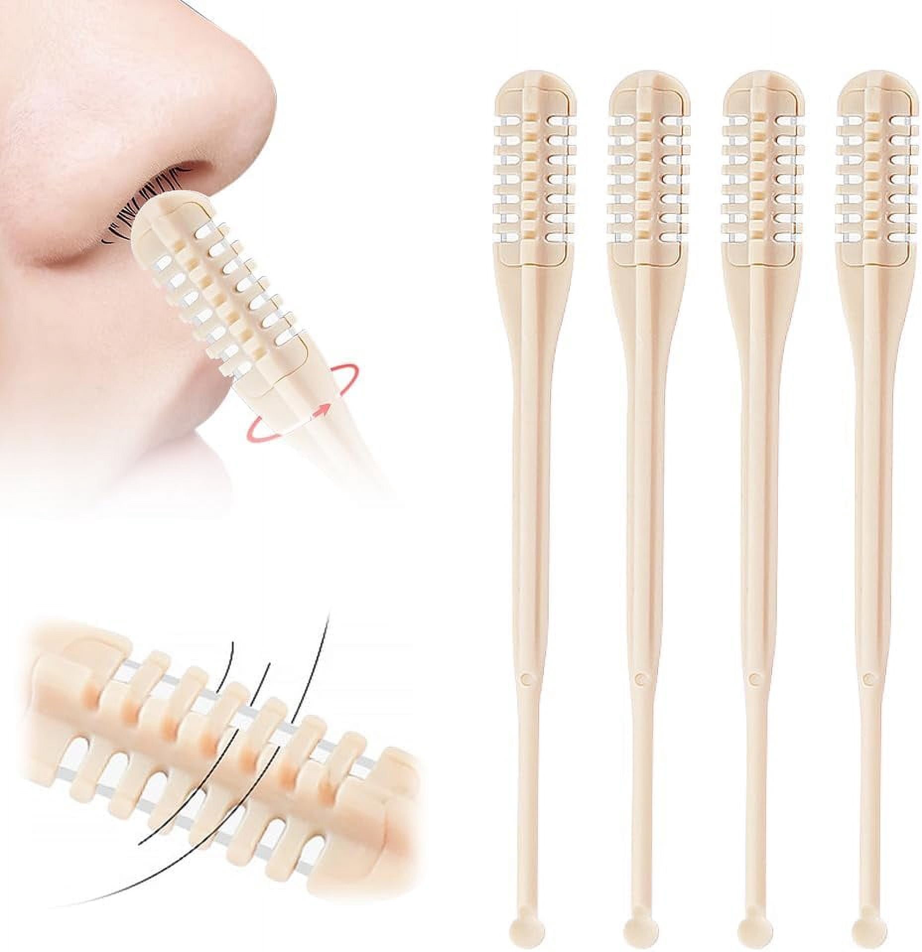 2-in-1 Nasal Hair Cutter, 2025 New Double Head Nostril Hair Remover ...