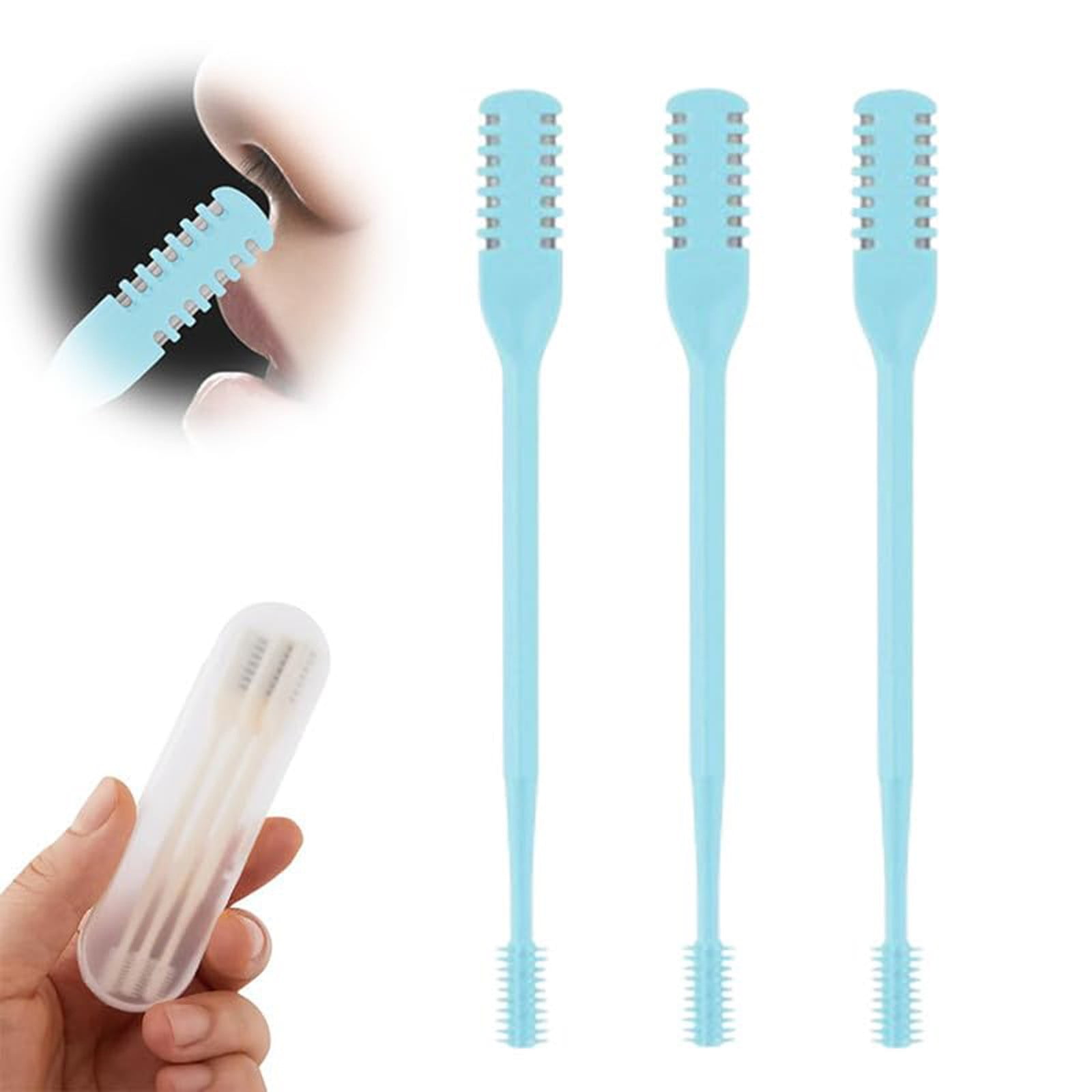 2-in-1 Nasal Hair Cutter, 2025 New Double Sided Nose Hair Knife ...