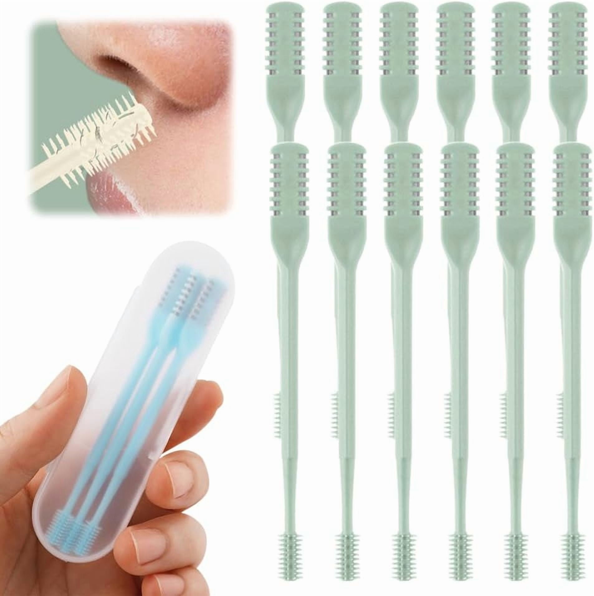 2-in-1 Nasal Hair Cutter, 2025 Upgrade 360° Rotating Nose Hair Trimmer ...