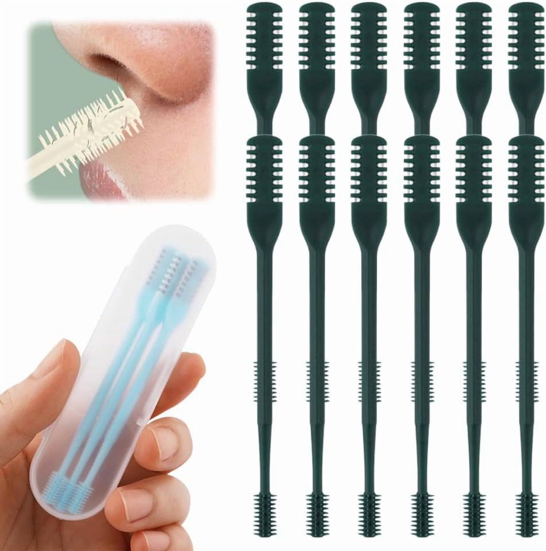 2-in-1 Nasal Hair Cutter, 2025 Upgrade 360° Rotating Nose Hair Trimmer ...