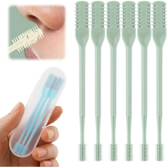 2-in-1 Nasal Hair Cutter, 2025 Upgrade 360° Rotating Nose Hair Trimmer ...