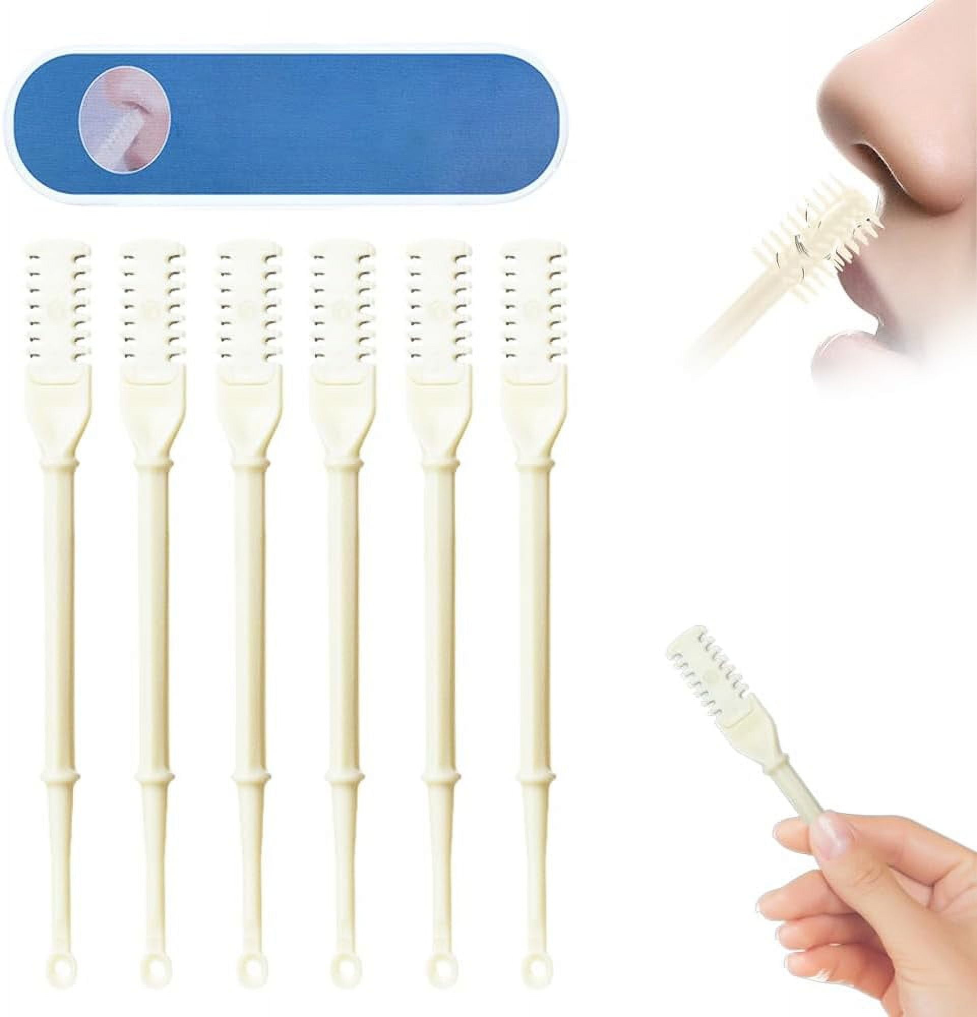 2-in-1 Nasal Hair Cutter, 2025 Upgraded Double Sided Nose Hair Knife ...