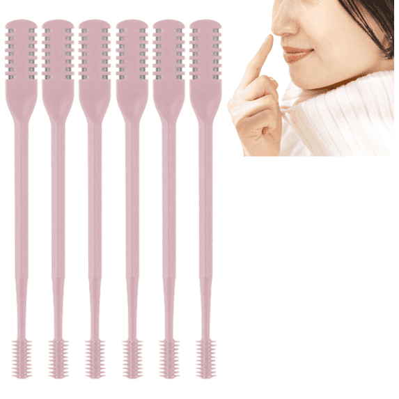 2-in-1 Nasal Hair Cutter, 360° Rotating Nose Hair Trimmer with Ear Pick ...