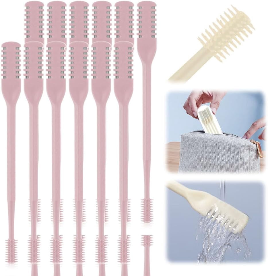 2-in-1 Nasal Hair Cutter, Double Sided Nose Hair Knife, Portable ...