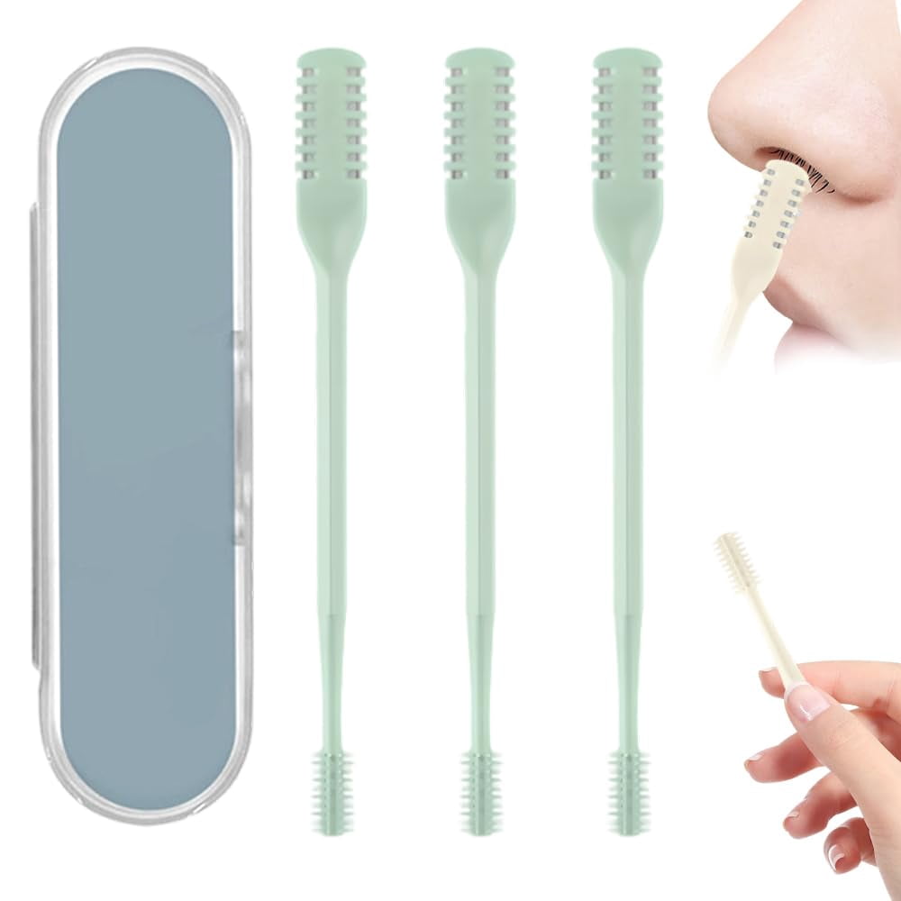 2-in-1 Nasal Hair Cutter, Nose Hair Trimmer for Men Women, 360 ...
