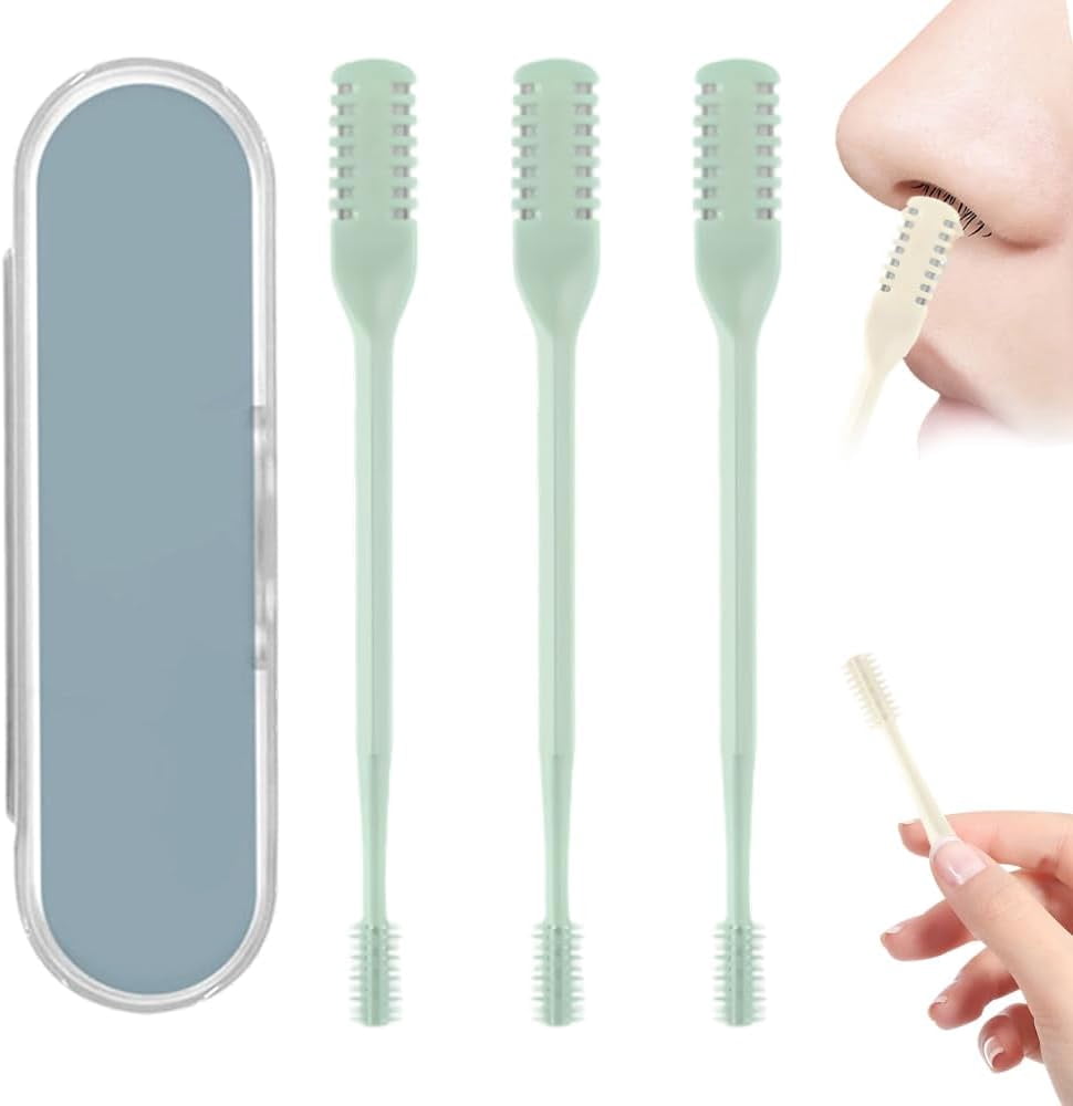 2-in-1 Nasal Hair Cutter, Nose Hair Trimmer for Men Women, 360 ...