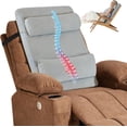 2-in-1 Neck & Lumbar Support Pillow with Adjustable Height and ...