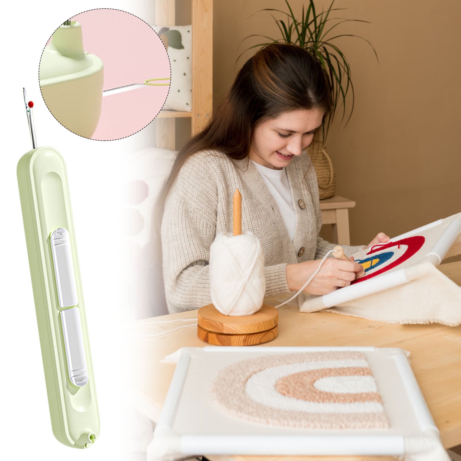 2-in-1 Needle Threader & Seam Ripper Tool, Needle Threader Seam Ripper ...