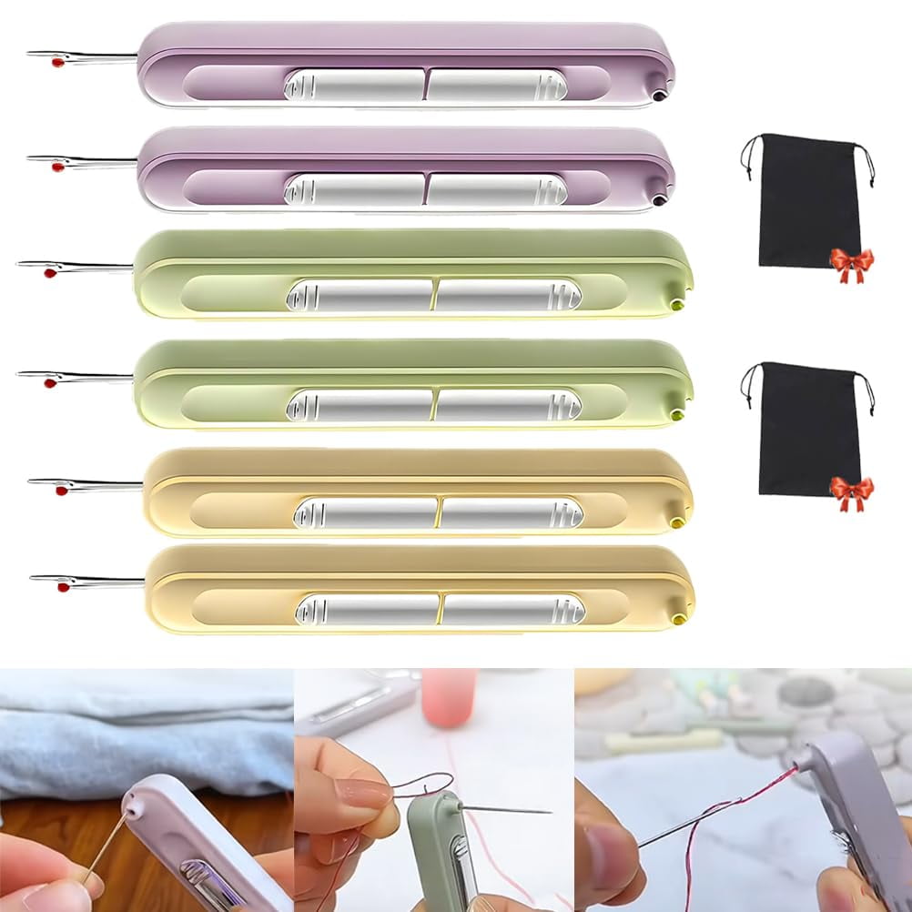 2-in-1 Needle Threader & Seam Ripper Tool, Threader Tool, 2 in 1 Needle ...
