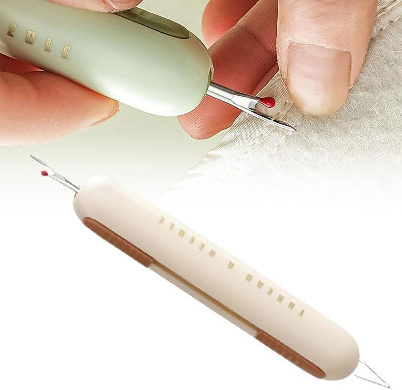 2 in 1 Needle Threaders Seam Ripper for Hand Sewing, Threading, and ...