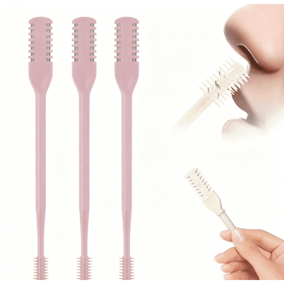 2-in-1 Nose Hair Trimmer, Upgrade Double Sided Nose Hair Knife Manual ...