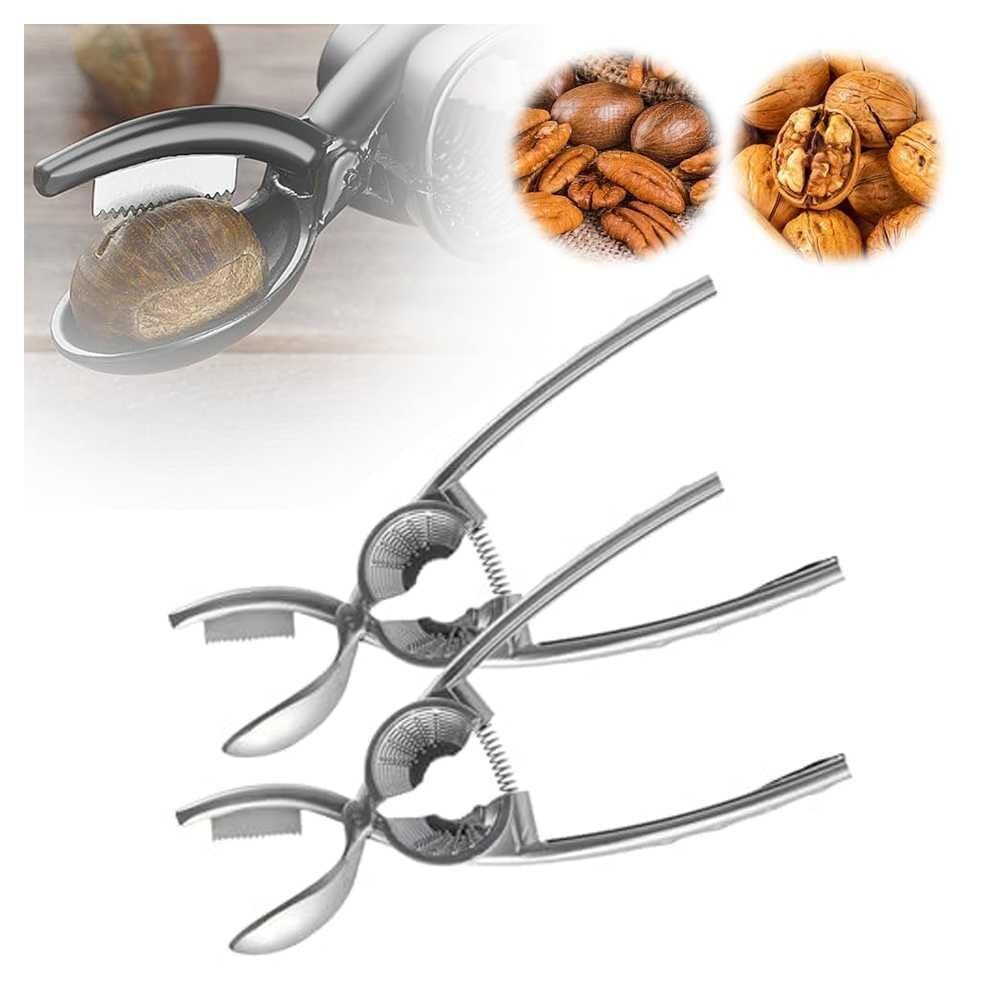 2-in-1 Nut Cracker Walnut, 2025 Upgrade Easy Cracking Nut Crackers for ...