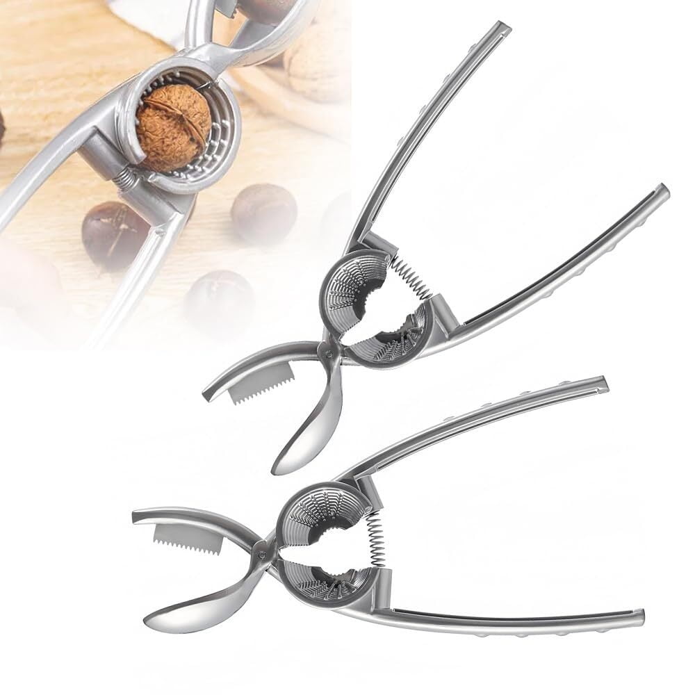 2-in-1 Nut Cracker Walnut,2025 Upgrade Heavy Duty Nutcrackers Cracker ...