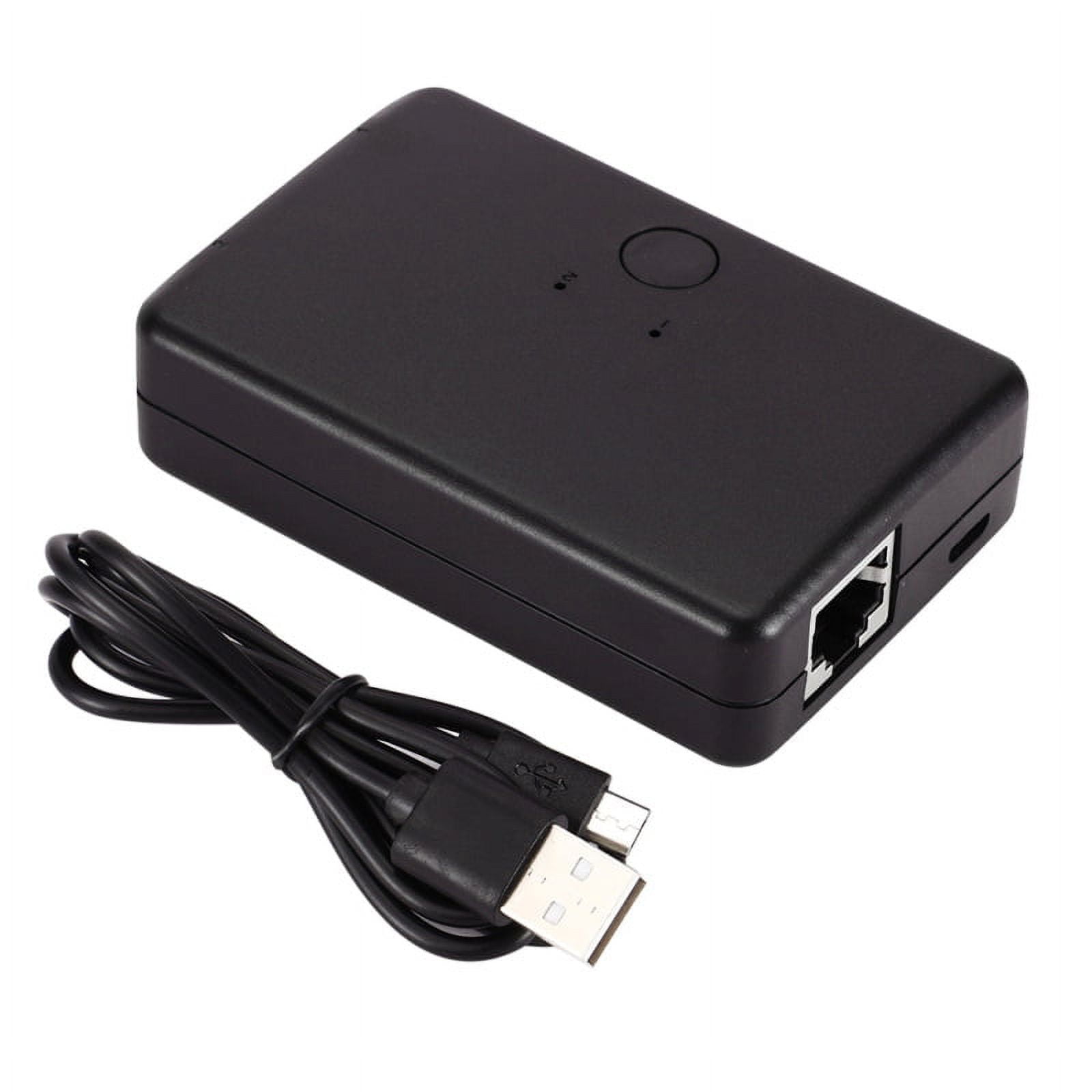 2 in 1 Out Lan Hub Network Switch Box Ethernet Internet Adapter Hub ...