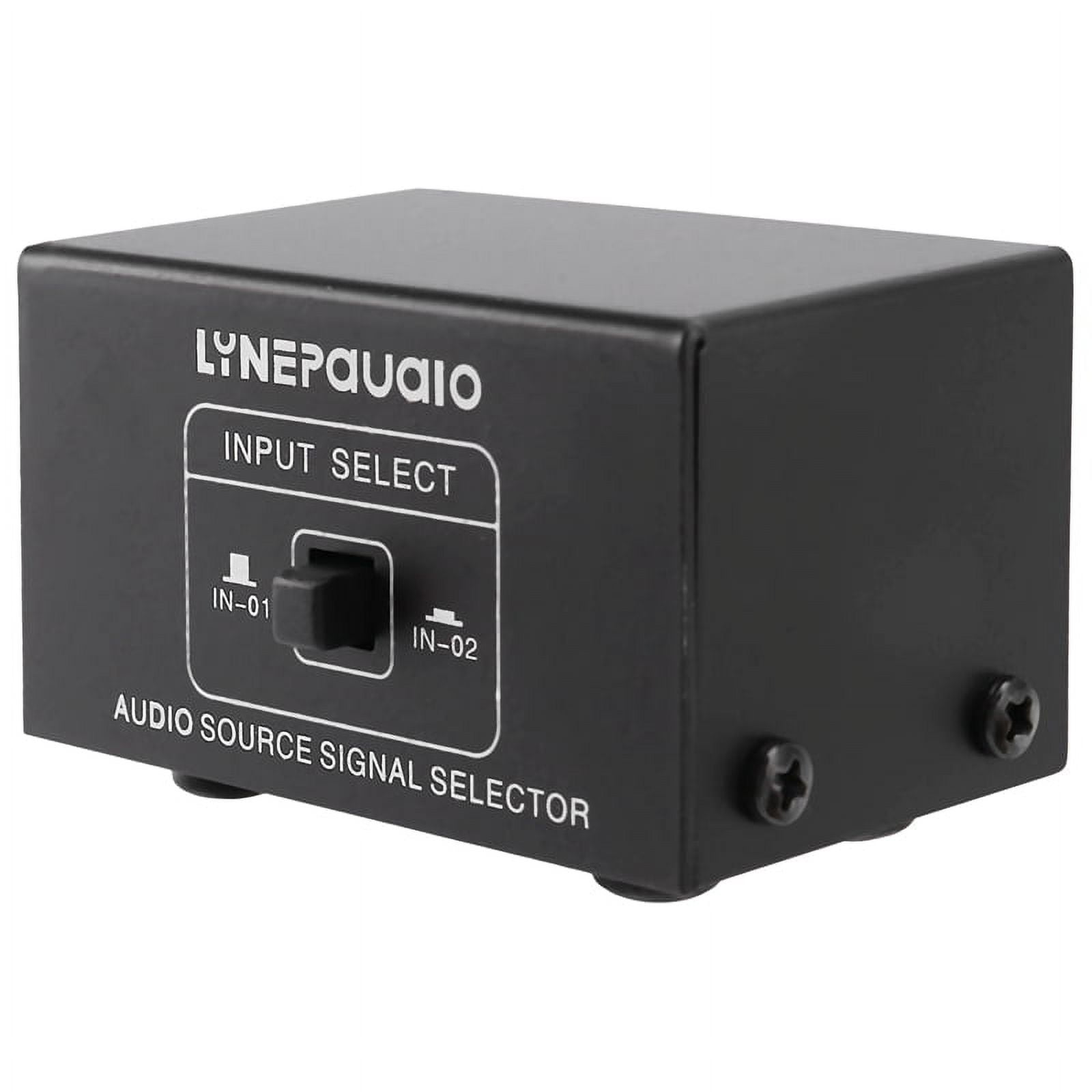 2 In 1 Out Or Audio Source Signal Selector Switcher Speaker Source