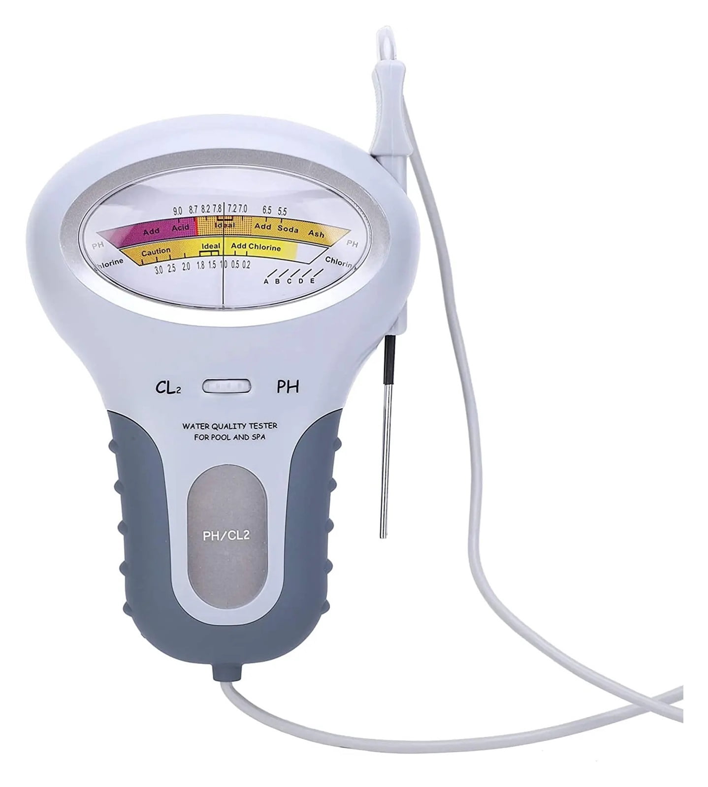 2 in 1 PH Chlorine Meter Chlorine Tester PH Tester Chlorine Water ...