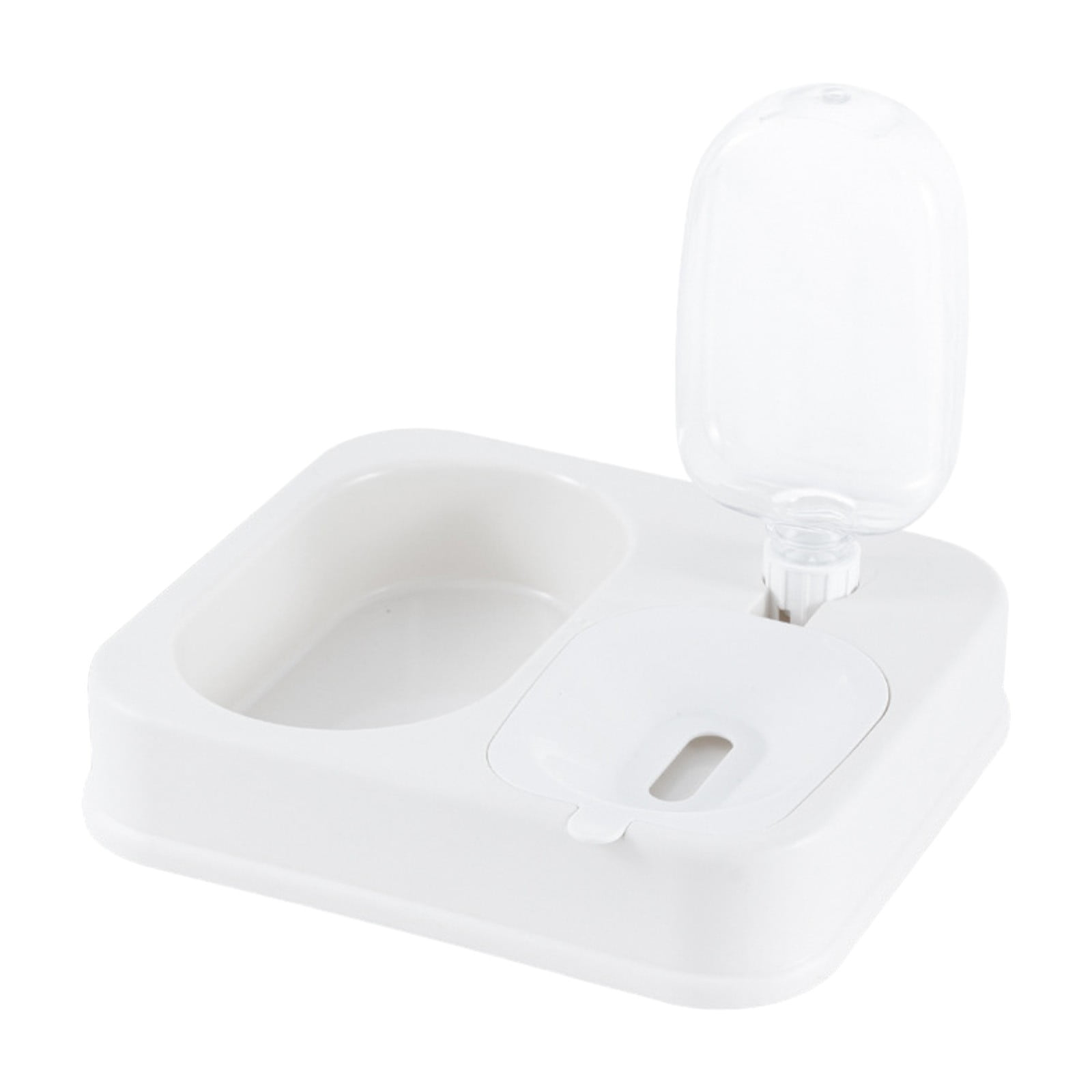 2-in-1 Pet Food and Water Dispenser, Auto Travel Feeder and Bowl for ...