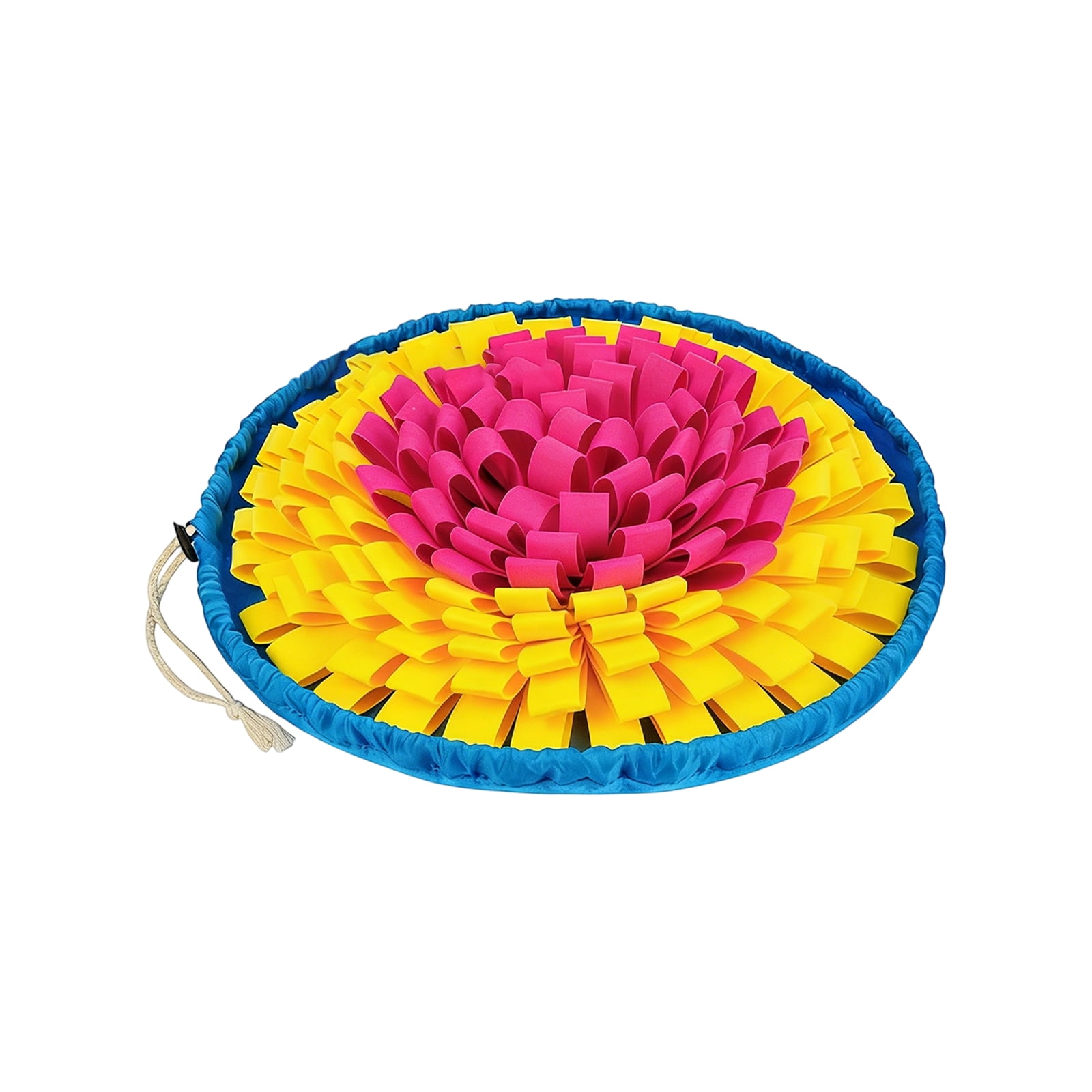 2-in-1 Pet Snuffle Mat & Slow Feeder Bowl - Interactive Sniffing Pad ...