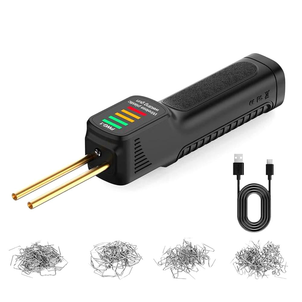 2-in-1 Plastic Welder Kit, 300W Portable Plastic Welding Gun with Iron ...