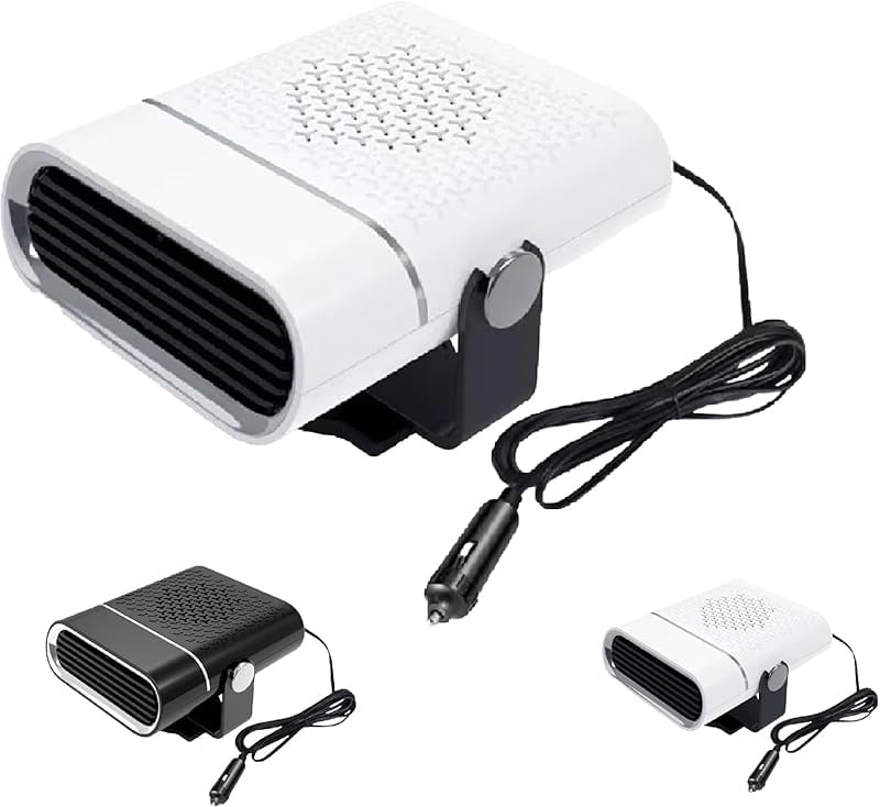 2-in-1 Portable Car Heater With 360 ° Rotation, Car Defroster ...