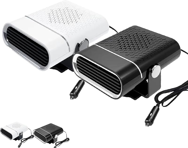 2-in-1 Portable Car Heater With 360 ° Rotation, Car Defroster ...