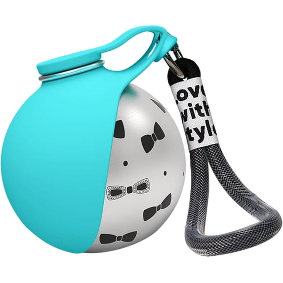 2-in-1 Portable Dog Water Bottle, 9.6 Ft Stainless Steel Travel Pet ...