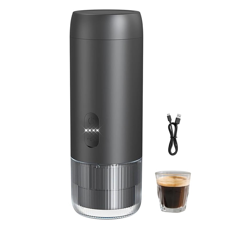 2-in-1 Portable Electric Espresso Machine, Travel Coffee Machine,Car ...