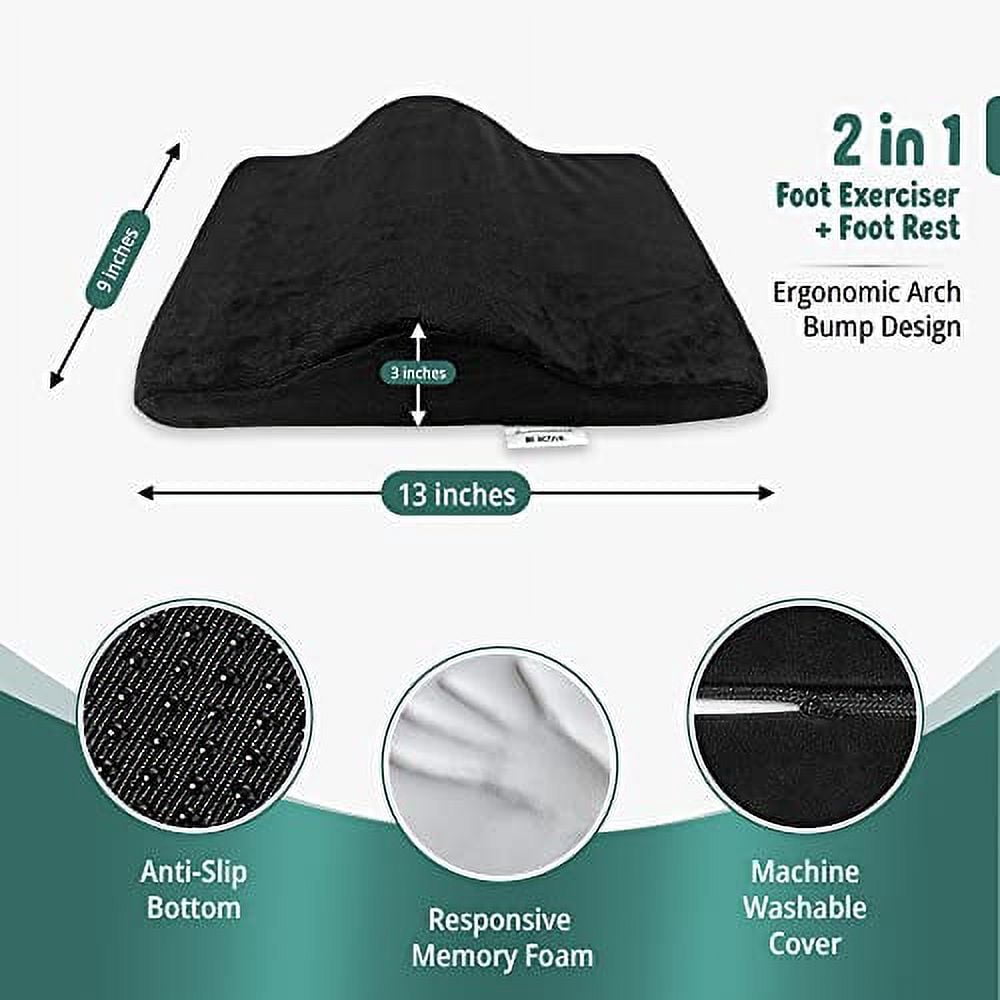 2-in-1 Portable Foot Rest & Exerciser - Improve Circulation & Exercise ...