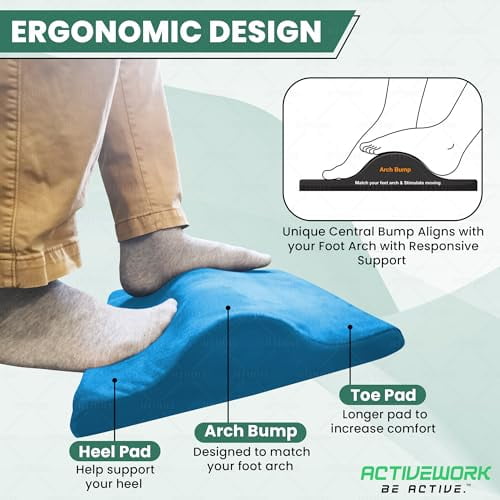 2-in-1 Portable Foot Rest Pro - Extra Large - Foot Rest & Foot Leg ...