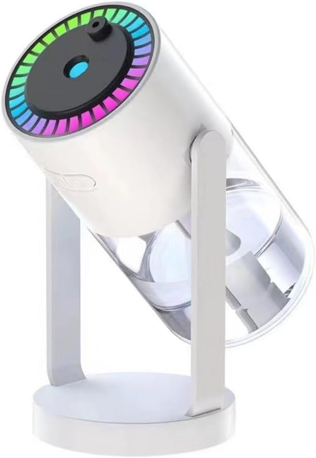 2-in-1 Portable Humidifier & Rotating Galaxy Projector – 7-Color LED ...