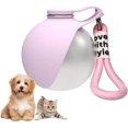 2 in 1 Portable Water Bottle for Dogs-A (Pink) - Walmart.com