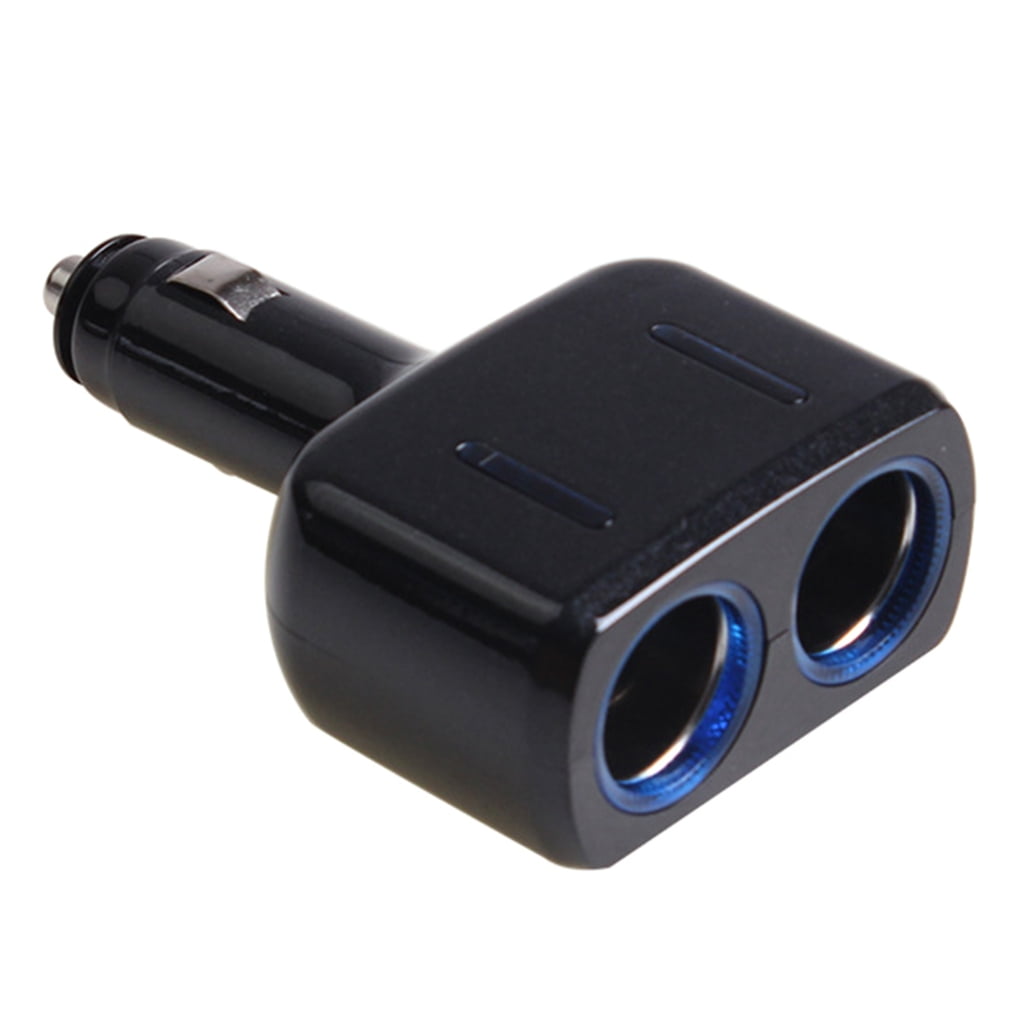 2 in 1 Power Lighter Splitter 80W Car Charging Adapter 12V/24V Vehicels Truck Compatible ...