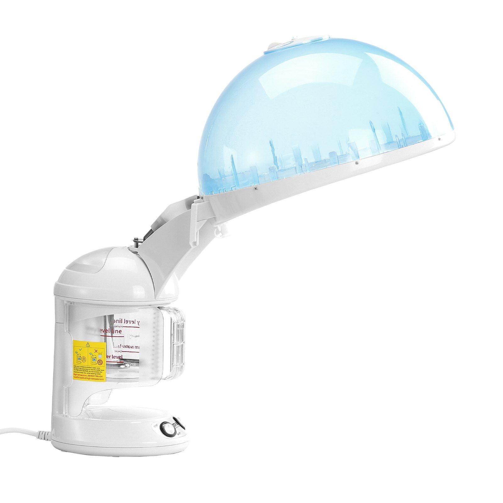 2-in-1 Professional Hair & Facial Steamer with Bonnet Hood - Adjustable ...