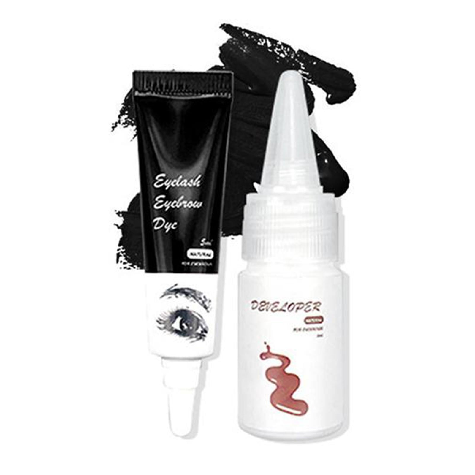 2-in-1 Professional Semi-Permanent Eyelash and Eyebrow Tint Kits DIY ...