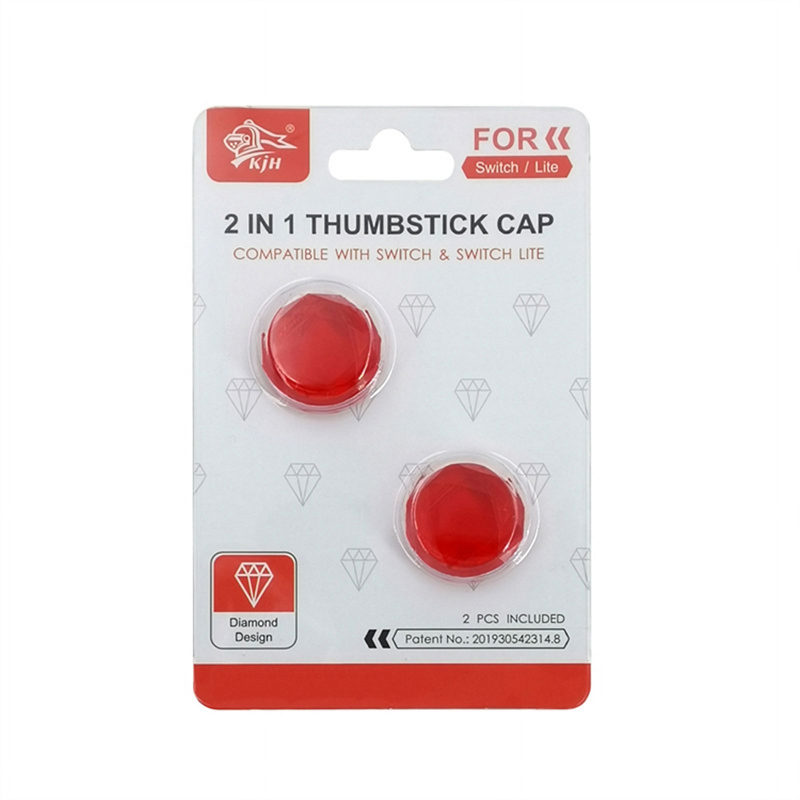 2 in 1 Protective Thumbstick Hat Joystick Cap For Switch & Lite ...