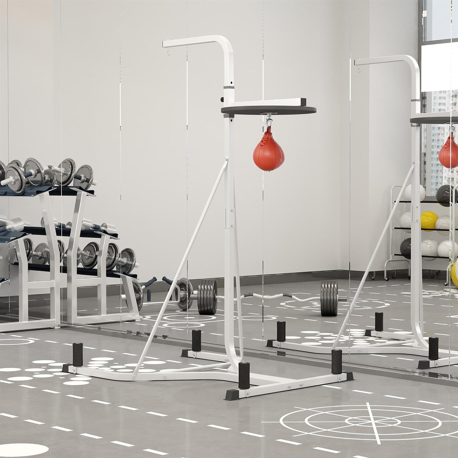 Demi Bonn 2 in 1 Punching Bag Stand, Adjustable Height Heavy Bag Stand ...