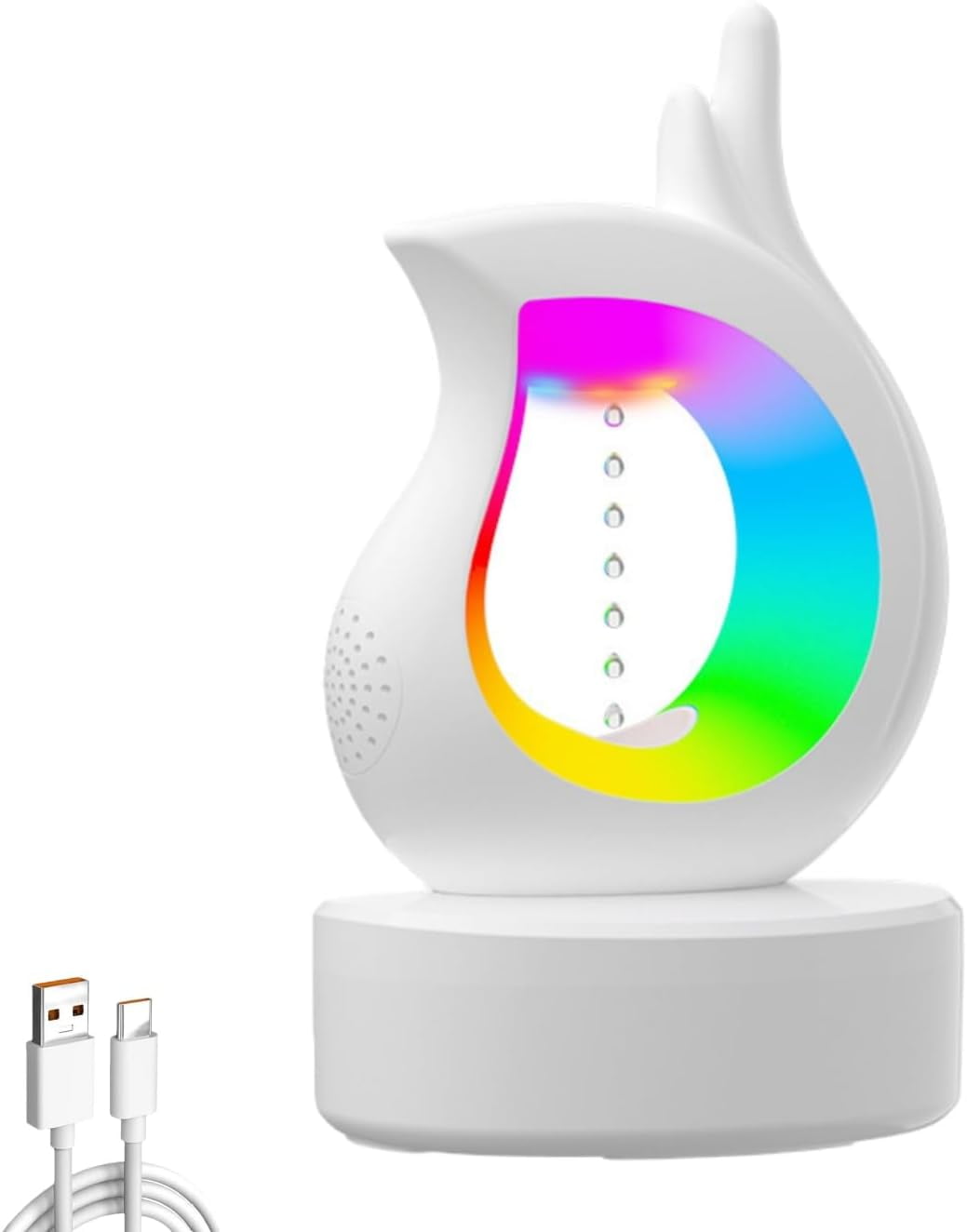2-in-1 Raindrop Atomizer Humidifier with Bluetooth Speaker, Spray ...