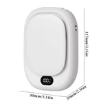 2-in-1 Rechargeable Hand Warmer Power Bank with Digital Display ...