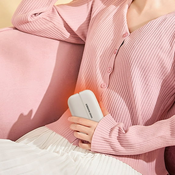 2-in-1 Rechargeable Magnetic Hand Warmer 5000mAh USB-C Power Bankes 3 ...