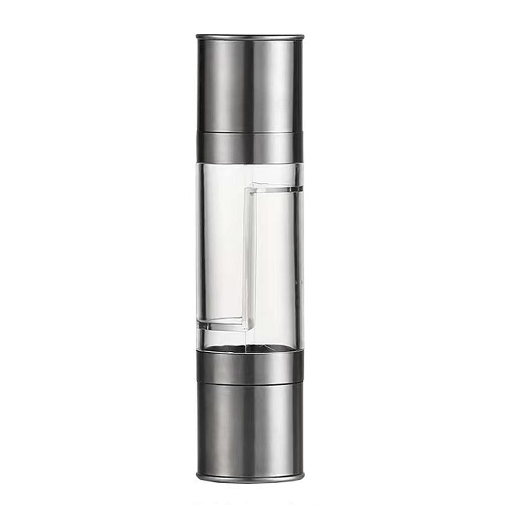 2-in-1 Salt and Pepper Grinder, Adjustable Coarseness Manual Mill for ...