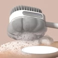 2-in-1 Shower Back Brush – Dual-Sided Scrubber with Soft Bristles ...